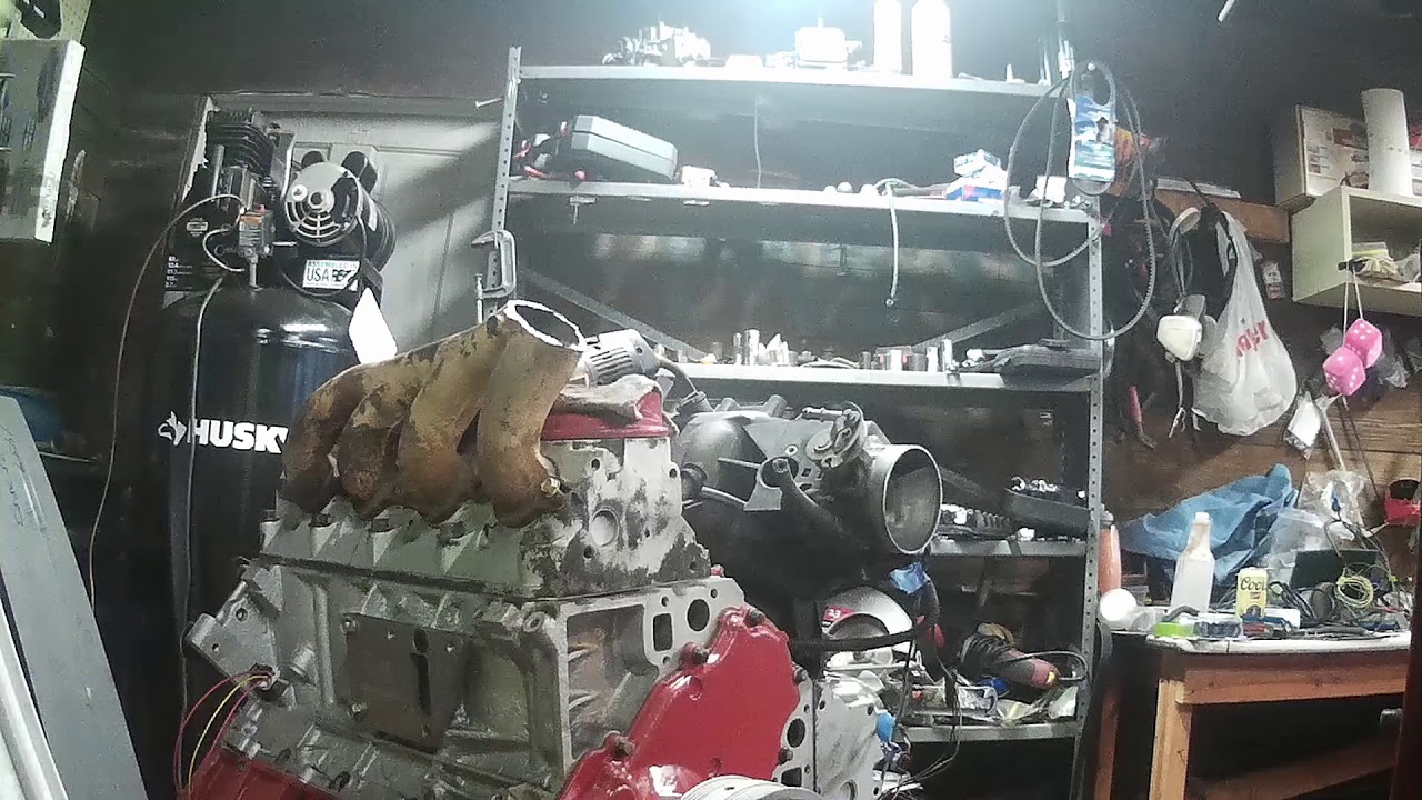 Add a turbo to your LS engine. Cheap! Budget log manifold build. - YouTube