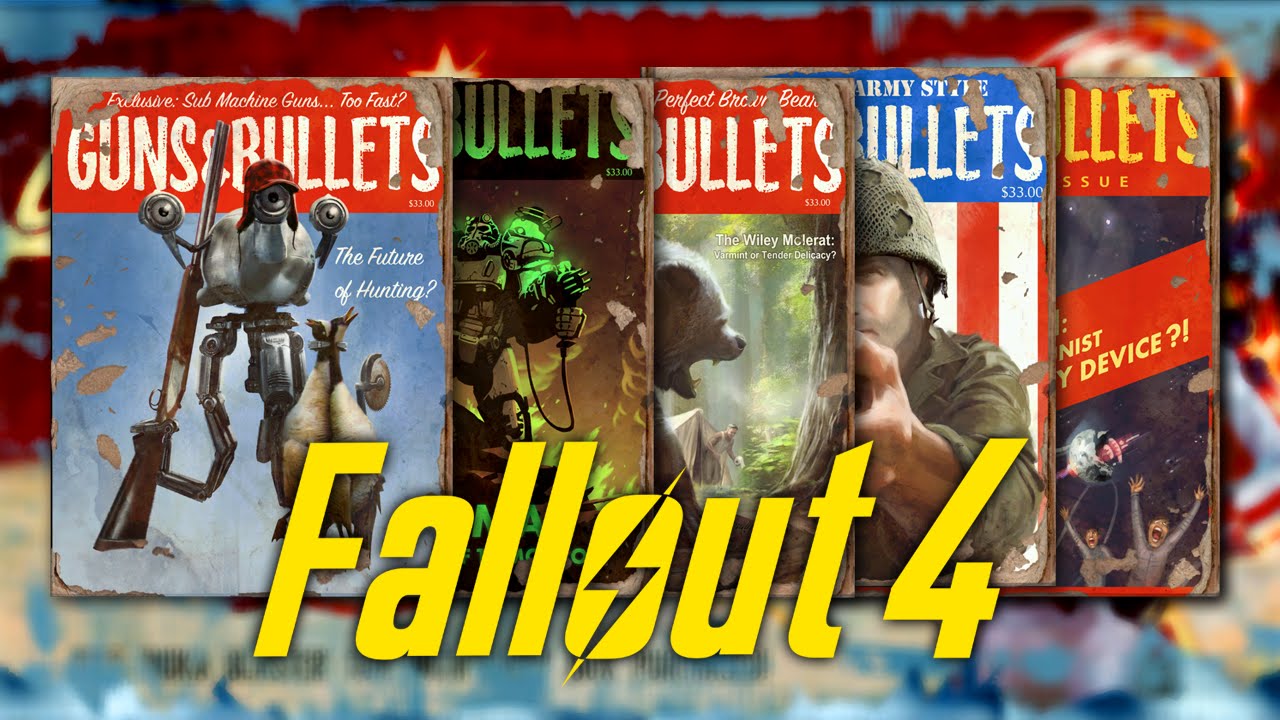 FALLOUT 4 - Guns and Bullets Magazine Locations! (Guide/Walkthrough ...