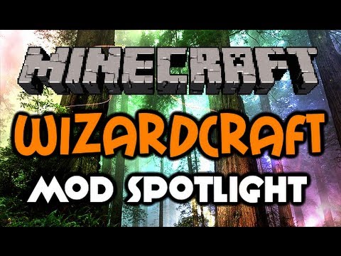 Minecraft - Wizardcraft Mod Spotlight - 8 Epic Magical Staffs! (A ...