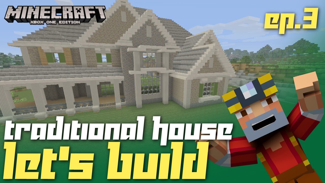 Minecraft Xbox Logo With House