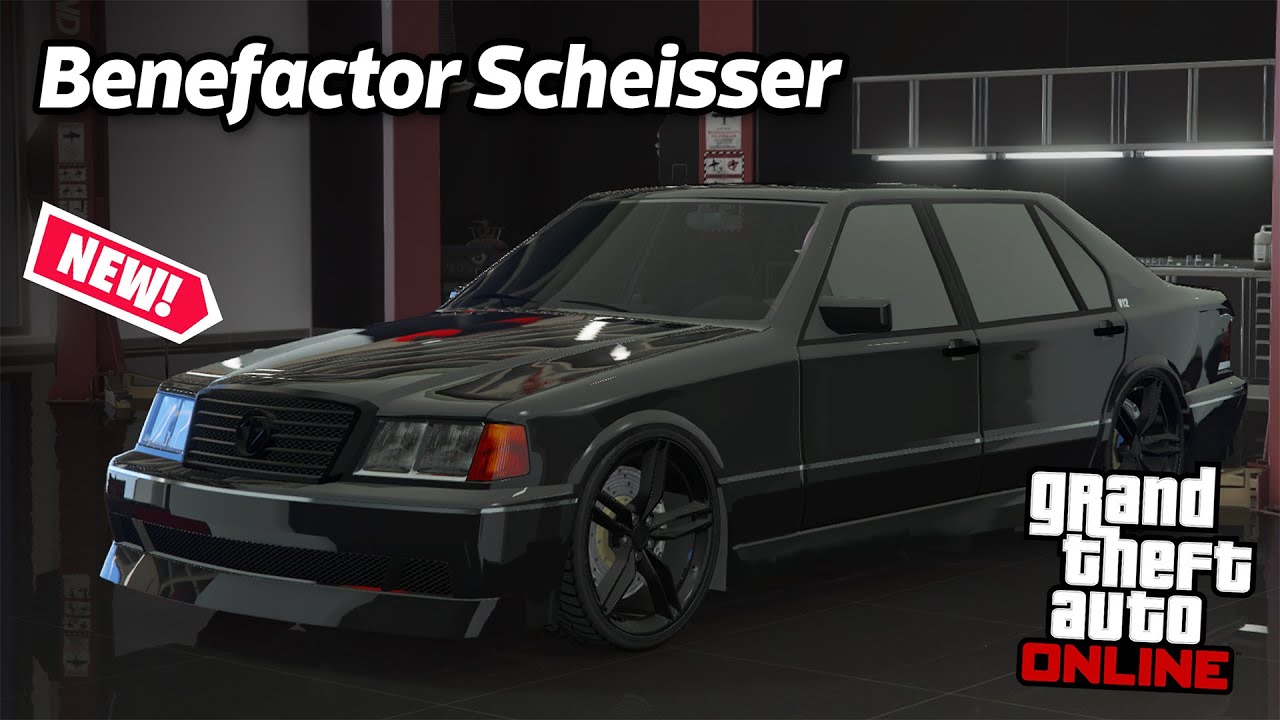 Benefactor Scheisser (Mercedes-Benz W140) - GTA 5 Vehicle Customization - YouTube