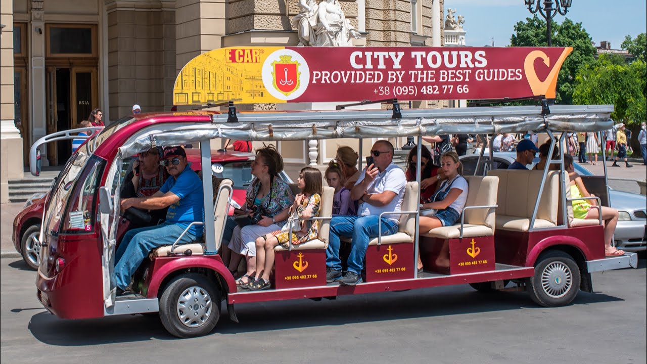 🇺🇦 ODESSA Sightseeing Bus Tour - Russian speaking guide, Ukraine - YouTube