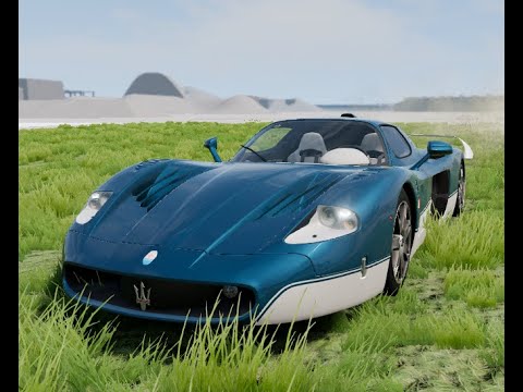 Maserati MC12 Terrain Test - BeamNG Drive - YouTube