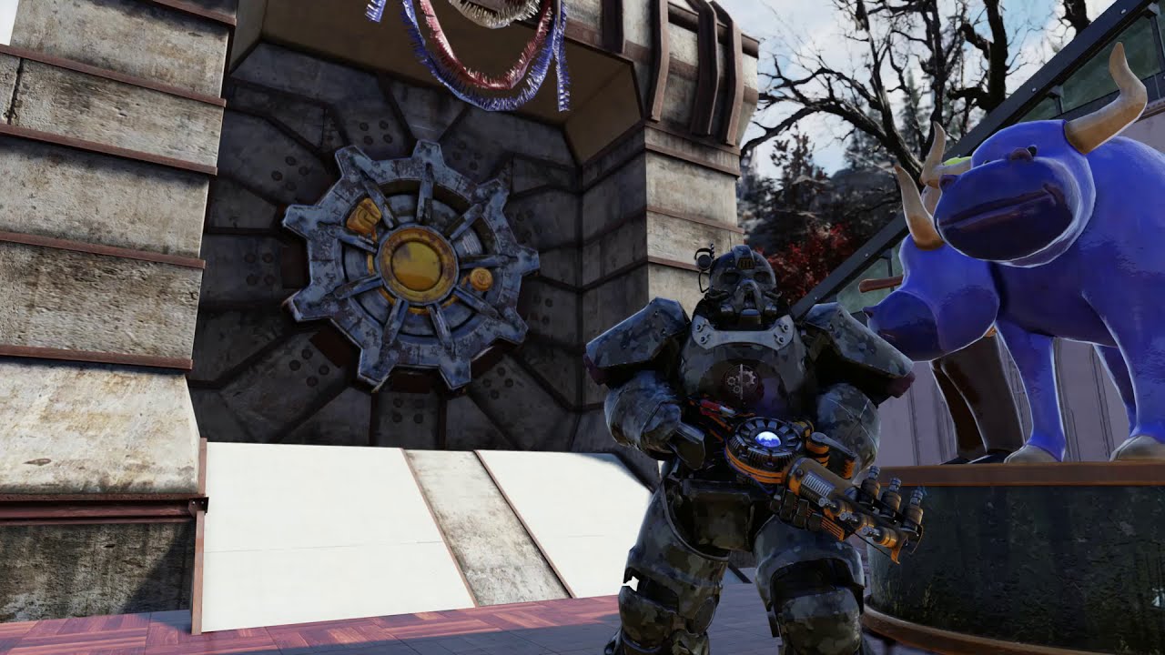 Vault Lobby Shelter! - Fallout 76 - YouTube