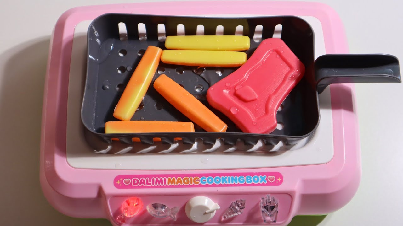 💎Toy asmr💎 Magic Cooking Box 🥣 ASMR 매직 프라이팬 요리 놀이 Satisfying video ...