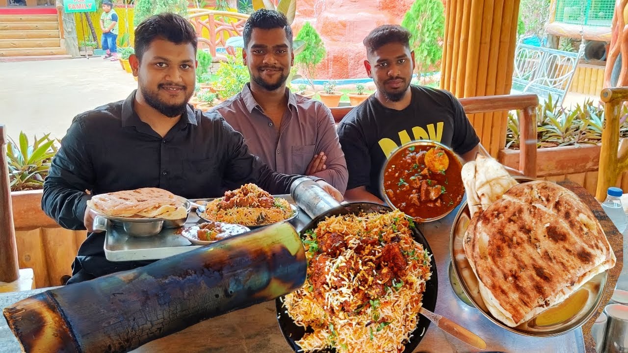 Trying BAMBOO CHICKEN First Time || Rajesh Samal - YouTube