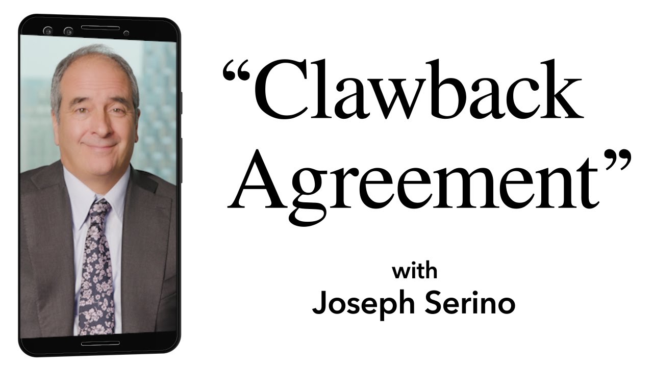 Word of the Day: Clawback Agreement - eDiscovery Book of Jargon® - YouTube