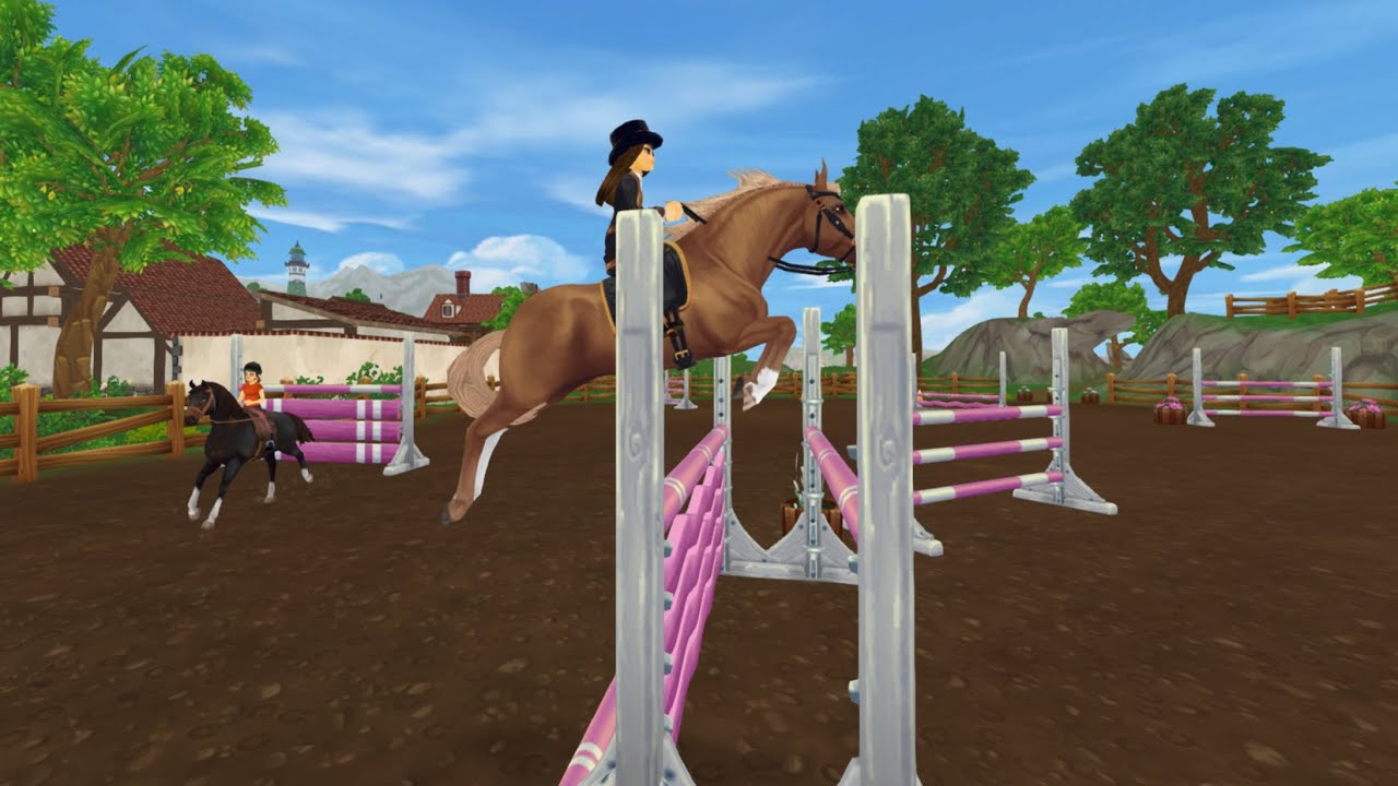 cours de saut avec Easter [rp sso] - YouTube
