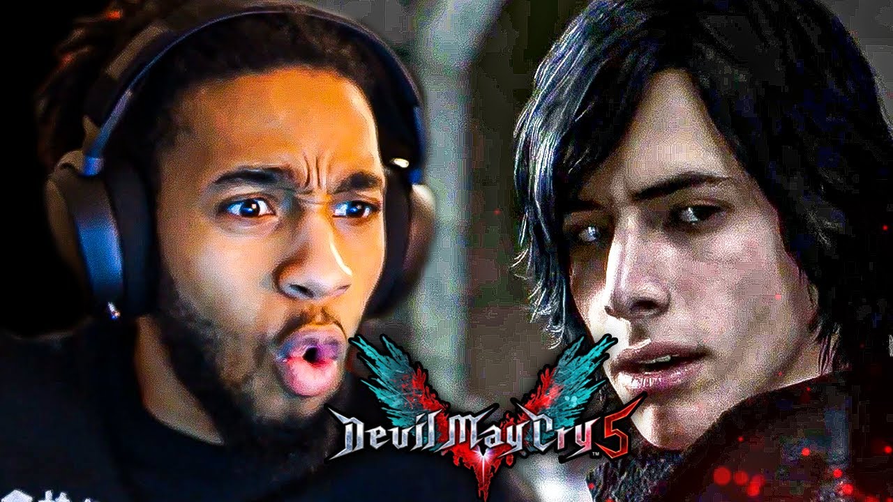 THIS MAN V's GAMEPLAY IS KINDA SAUCY... // Devil May Cry 5 - Part 2 ...