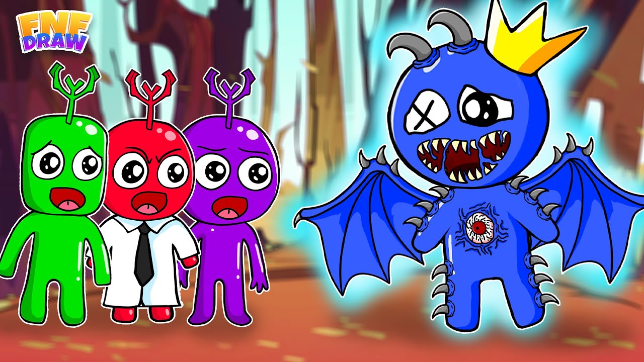 Rainbow Friends Chapter 2 | Rescue Story Rainbow Friends Blue | FNF ...