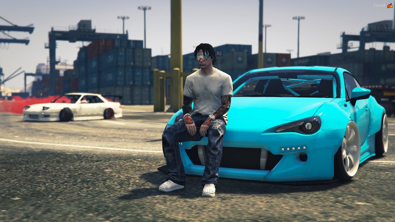 GTA FIVEM DRIFTING THE TOYOTA GT86 WIDEBODY MONTAGE #THXRXPY - YouTube