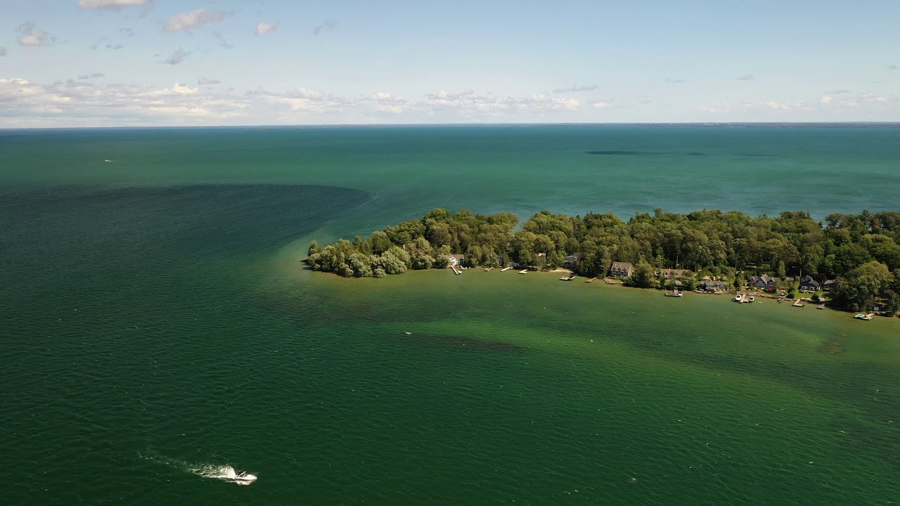 Lake Simcoe at Friday harbour, Ontario, Canada - 4K - YouTube