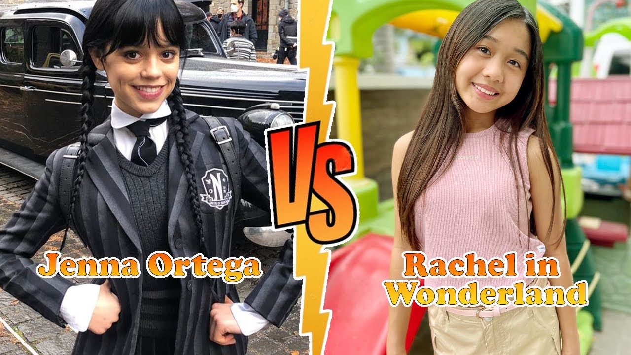 Jenna Ortega (WEDNESDAY) VS Rachel in Wonderland Transformation 2024 ...