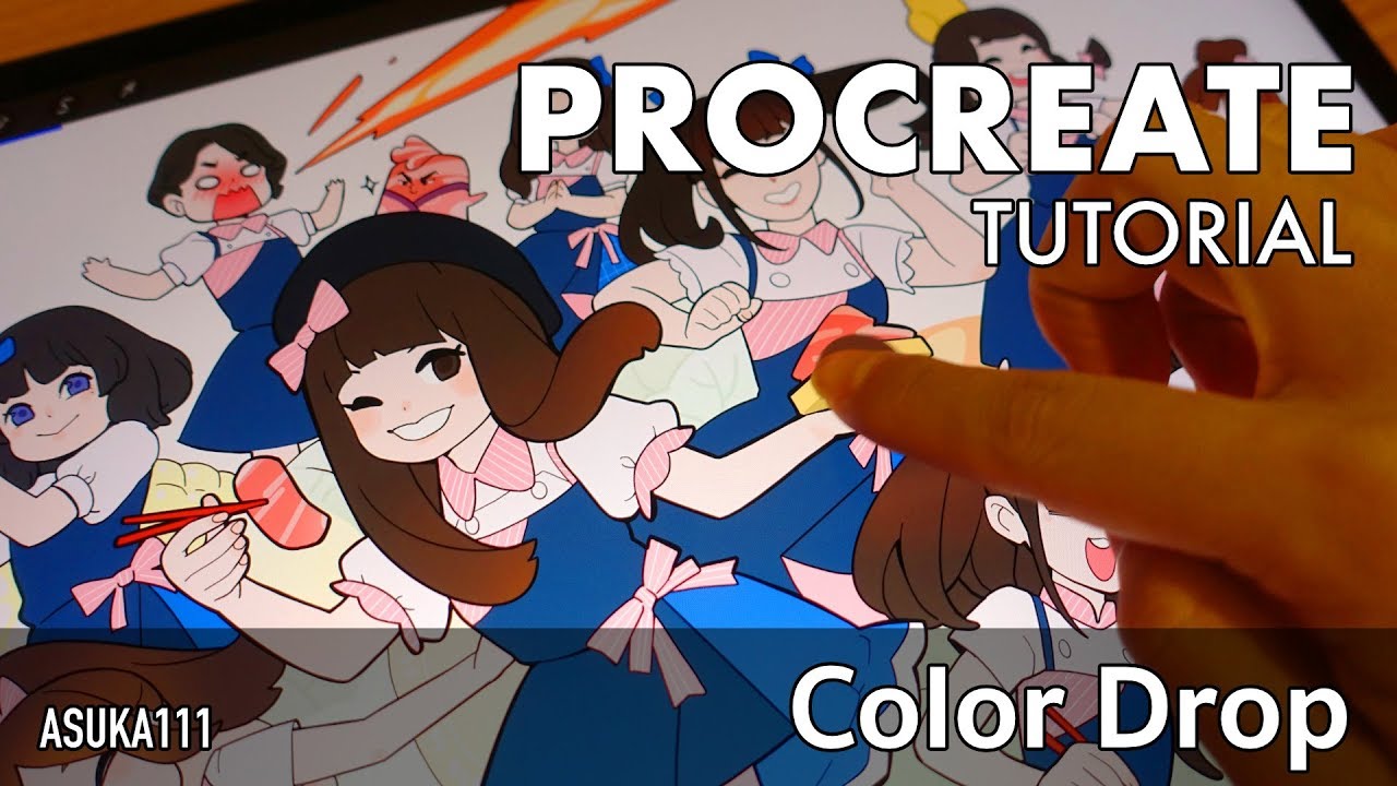 Procreate Tutorial 07 ColorDrop YouTube procreate-tutorial-07-colordrop-youtube