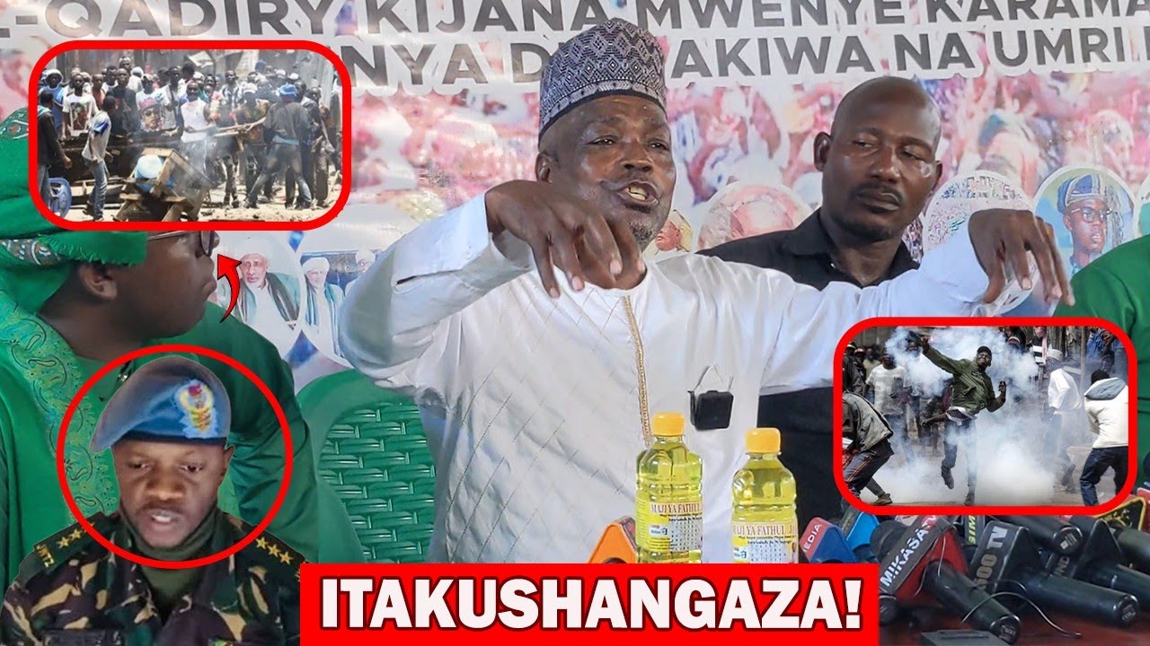 SHEIKH MAZINGE Afunguka MAZITO Kuhusu MAANDAMANO/Acheni Kutumika/Watu ...