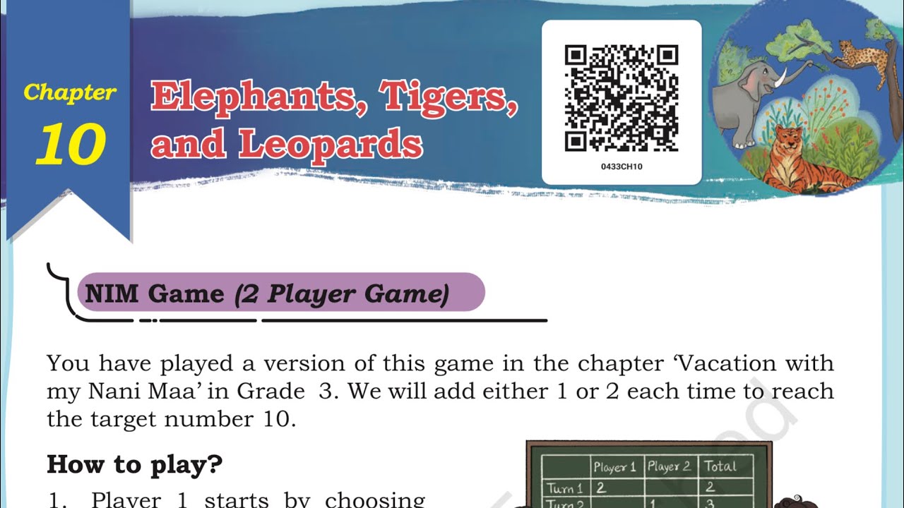 Elephants, Tigers and Leopards Class 4, Maths mela chapter 10 complete ...