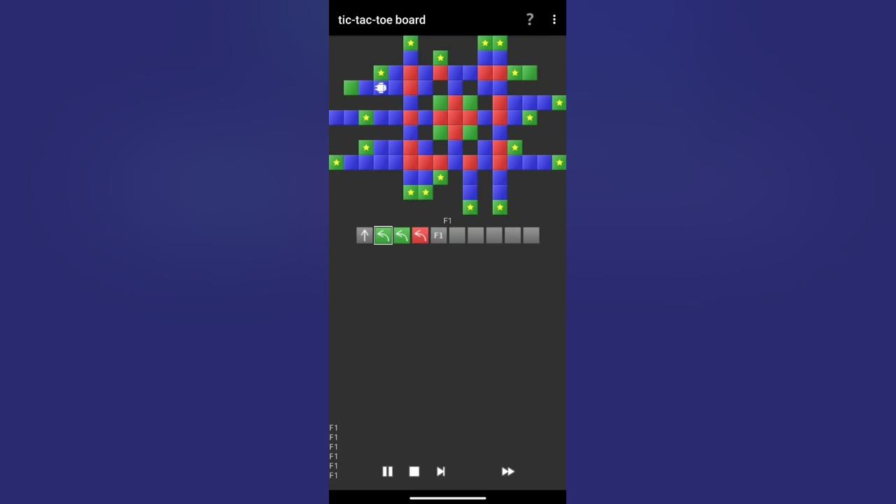 Robozzle Droid Solution- Tic-Tac-Toe-Board - YouTube