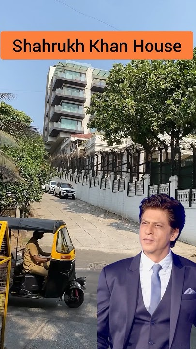 शाहरुख खान का घर मुम्बई | Shahrukh khan house | Shahrukh khan ka ghar ...