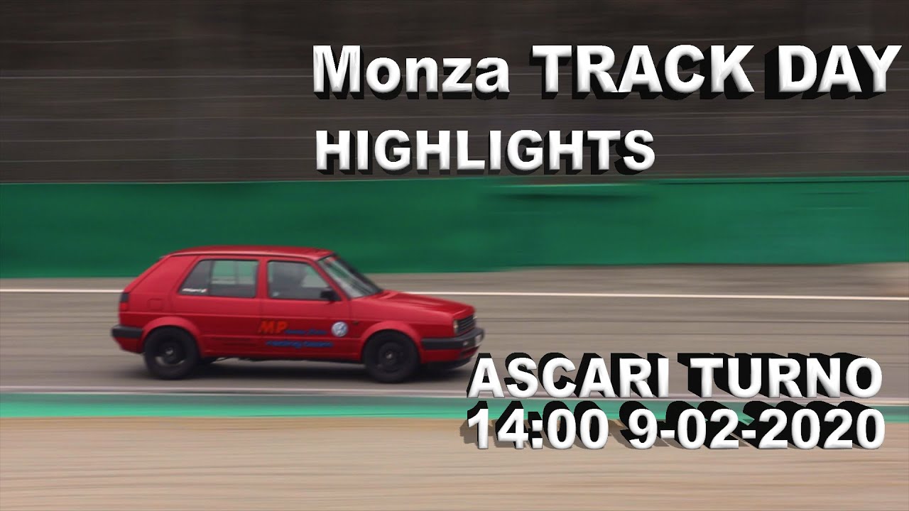 TRACK DAY Monza circuit ENI Highlights Ascari 09-02-2020 autodromo ...