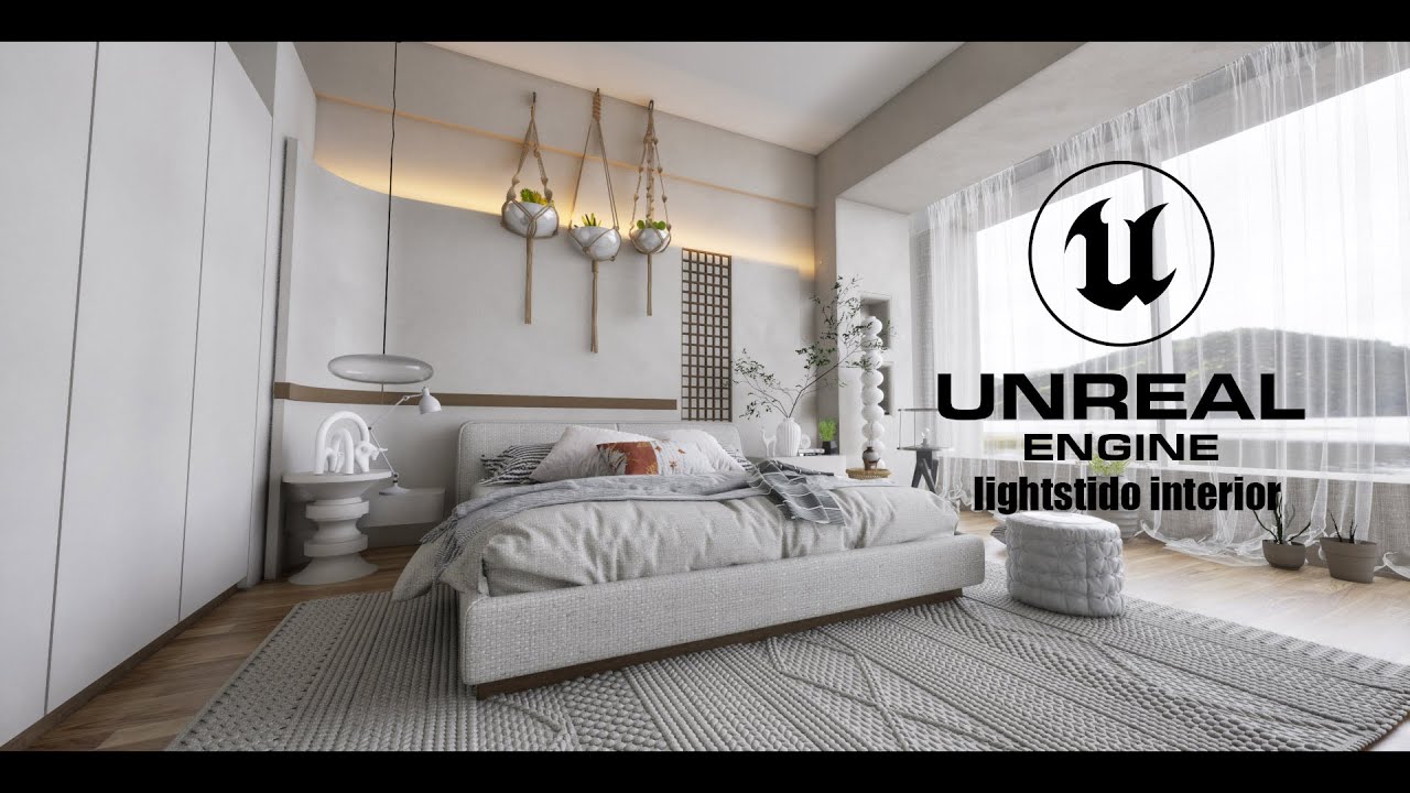 Unreal Engine 5 light studio interior - YouTube