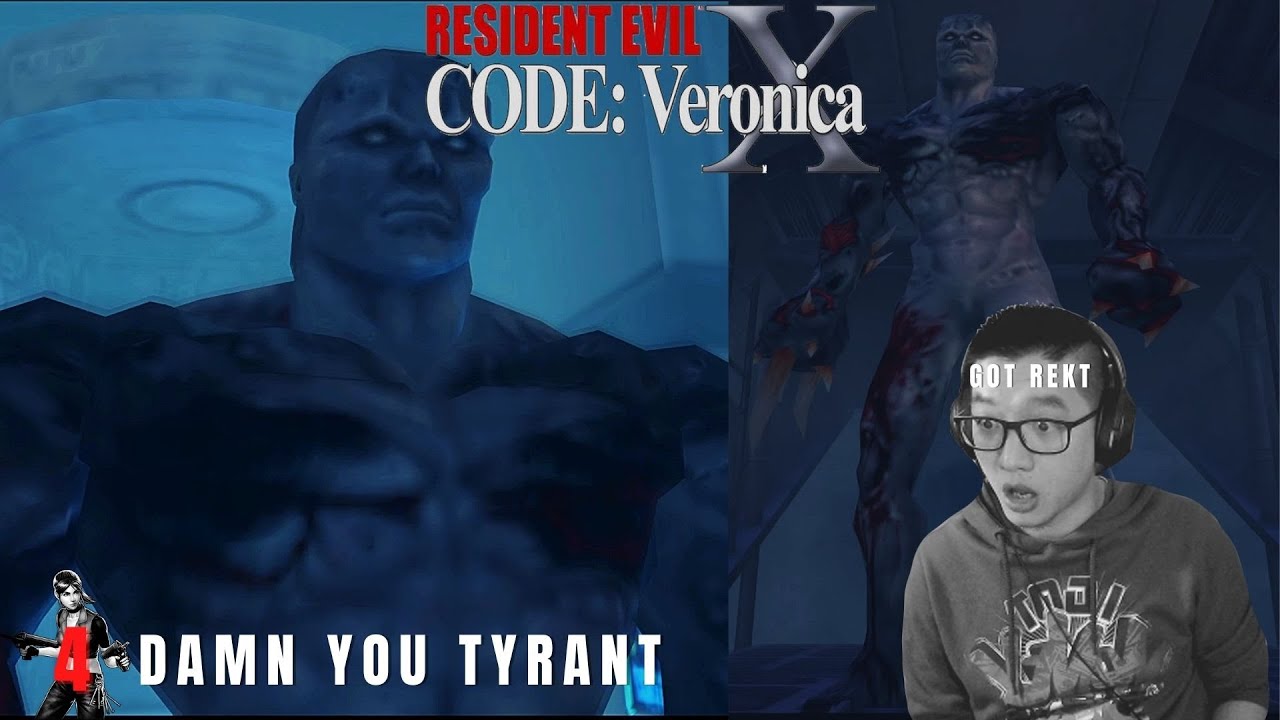Resident Evil Code Veronica X EP4 - Tyrant is TOO STRONG - YouTube