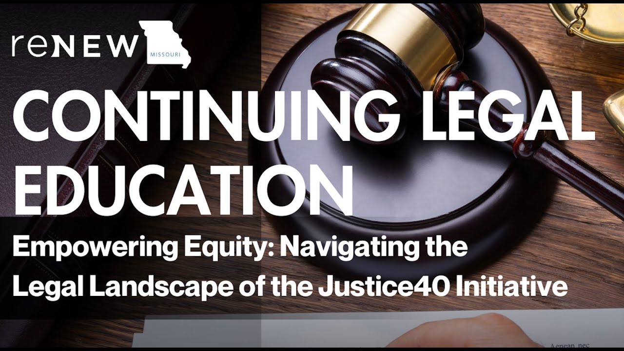 Navigating the Legal Landscape of the Justice40 Initiative - YouTube