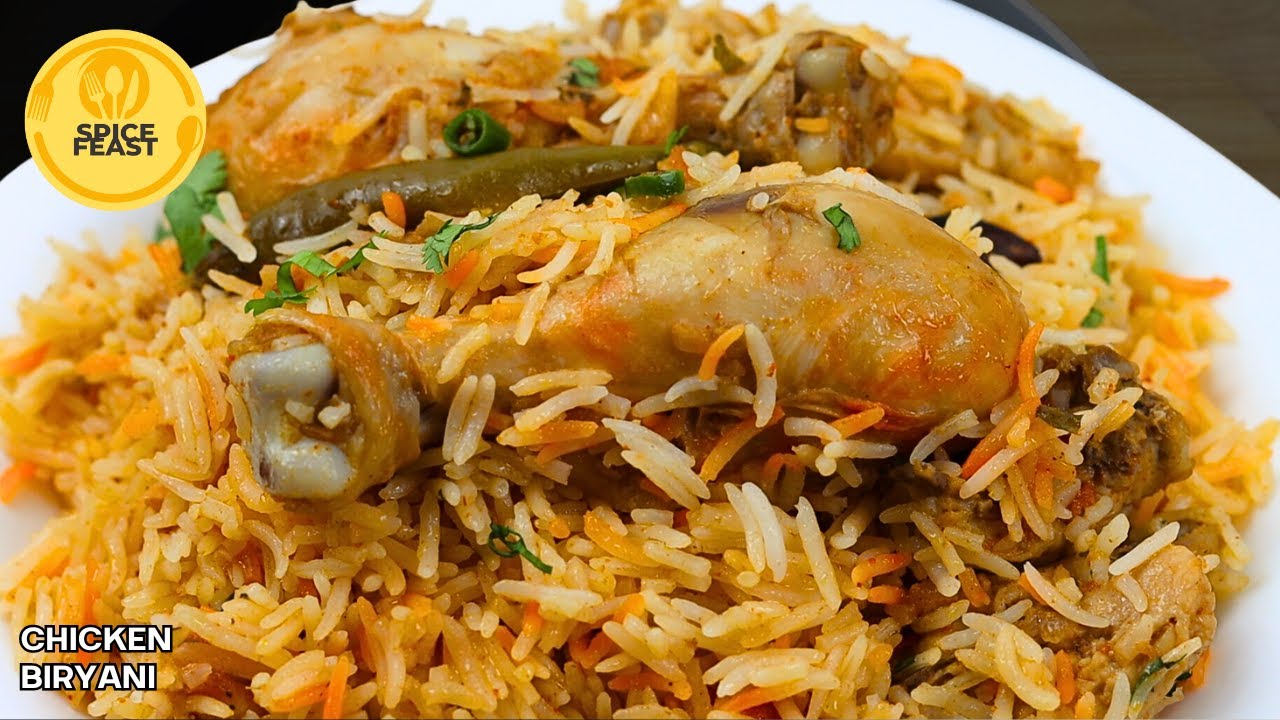SIMPLE CHICKEN BIRYANI FOR BEGINNERS | SIMPLE CHICKEN BIRYANI WITH ...