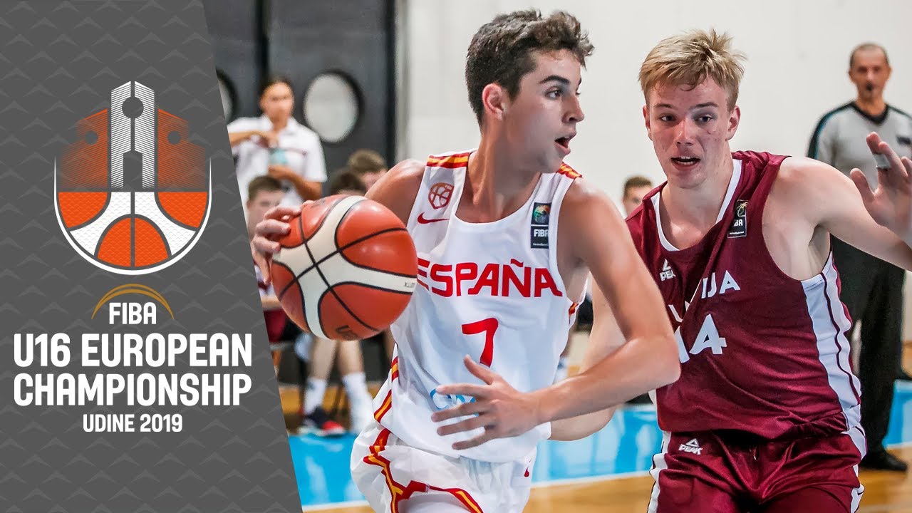 Spain v Latvia - Full Game - FIBA U16 European Championship 2019 - FIBA ...