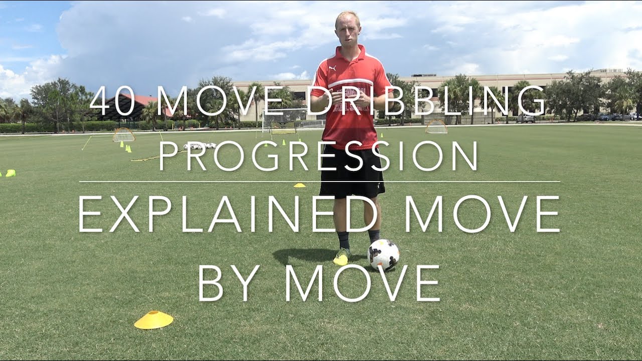 Most Important Soccer Moves! Dribble like Messi. 40 move progression ...