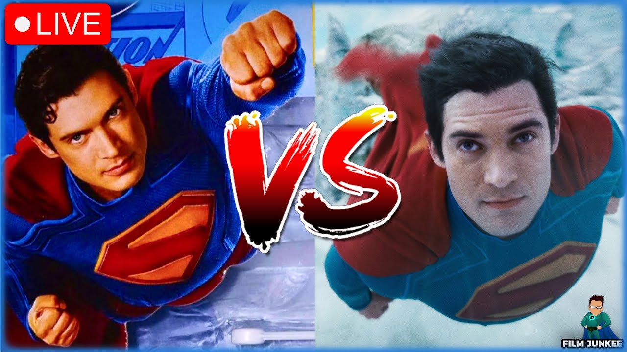 SUPERMAN Promo Vs. SUPERMAN Footage - Film Junkee Live | DCU News - YouTube