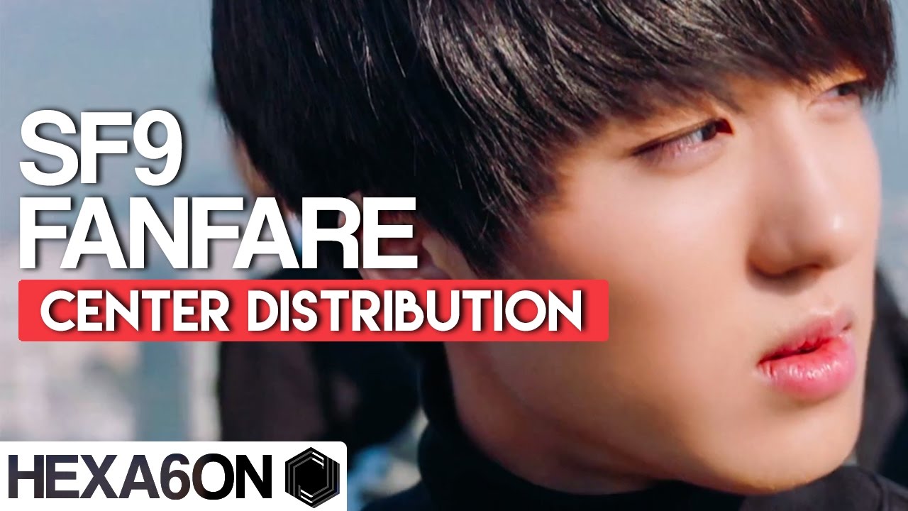 SF9 - Fanfare Center Distribution (Color Coded) - YouTube
