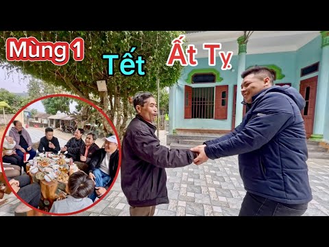 Mùng 1 Tết Ất Tỵ | Nhà Bác Thông Và Huy Anh Đón Tết Như Nào | HUY ANH TV - YouTube