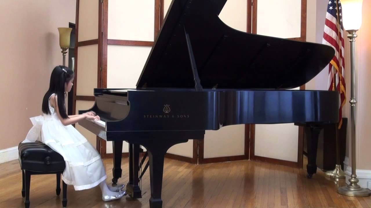 Natalie Zhang(9) plays Prokofiev Harp Prelude Op 12 No 7 - YouTube