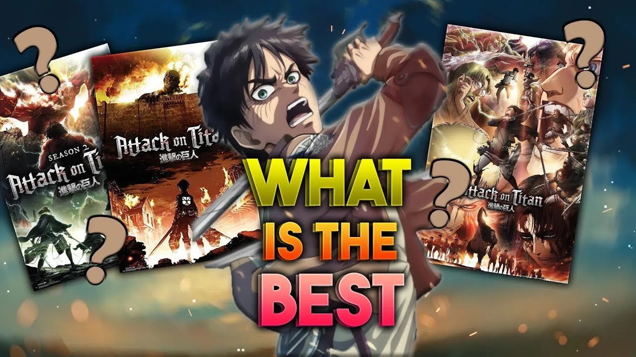 ATTACK ON TITAN - All 7 seasons ranked from worst to best - YouTube