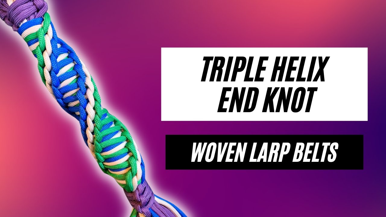 Triple Helix | End Knots | Amtgard, Dagorhir, Belegarth, Larp - YouTube