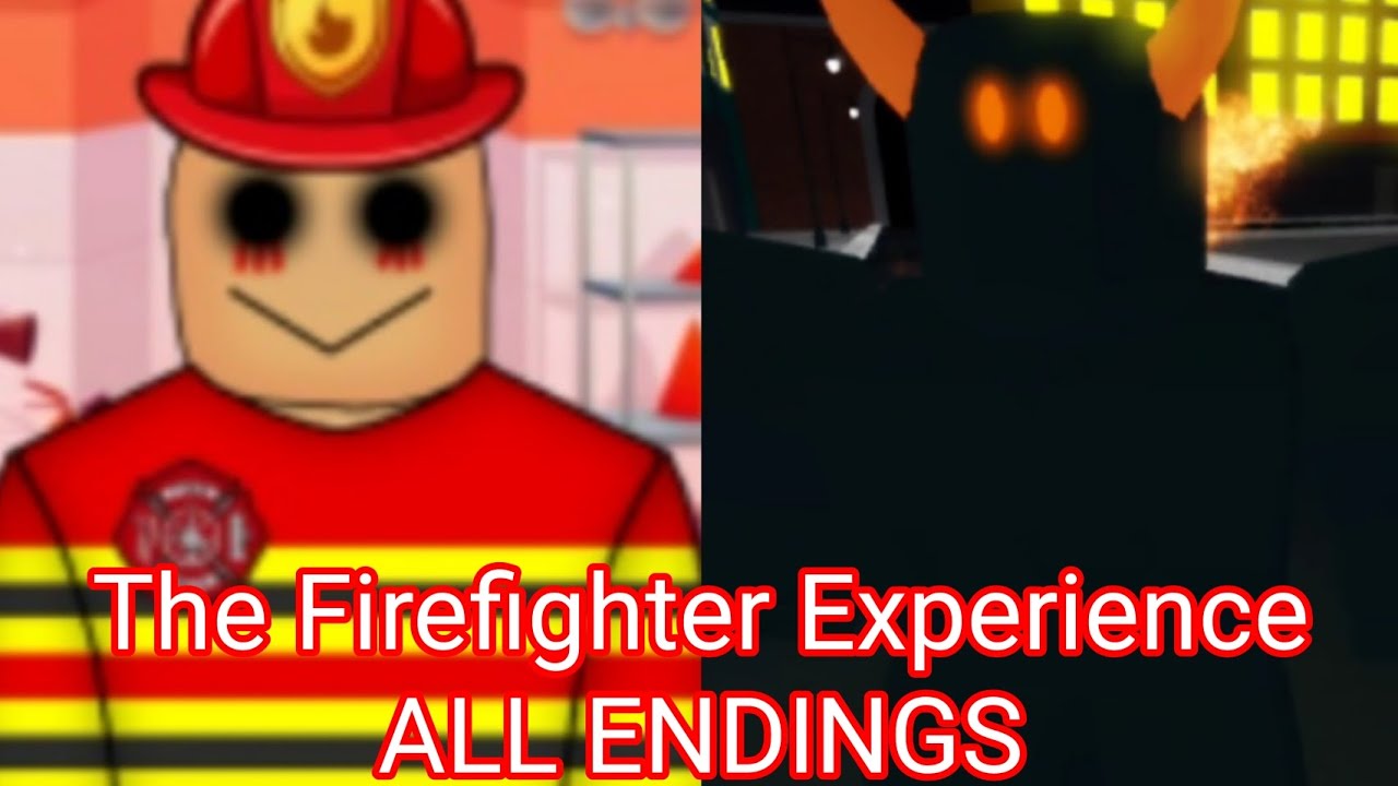The Firefighter Experience - ALL ENDINGS - Full Walkthrough | Roblox ...