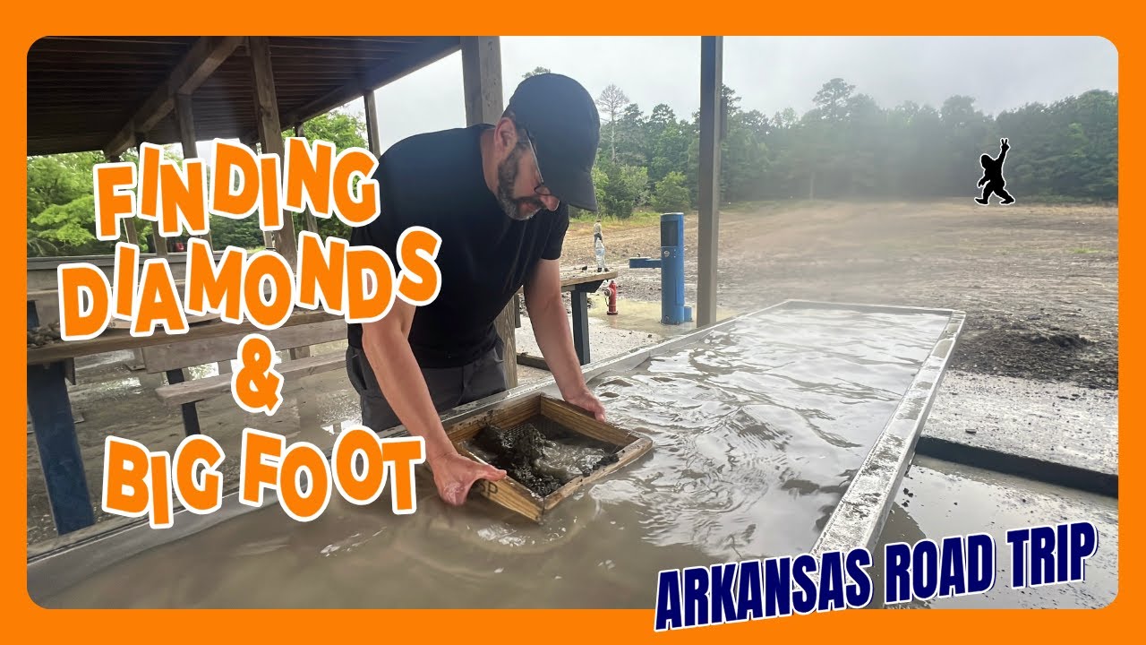 Digging for Diamonds & Chasing Bigfoot in Arkansas | Road Trip Adventure - YouTube