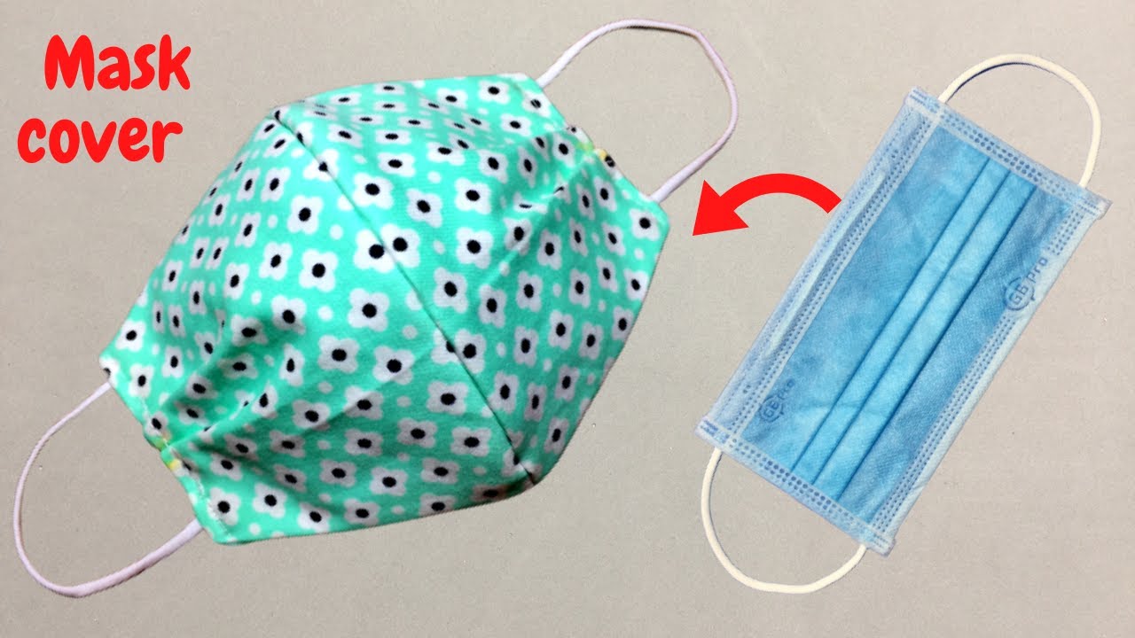 Face Mask Sewing Tutorial | How to Make Mask Cover More Protection #5 ...