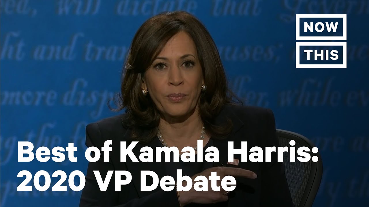 Best of Kamala Harris: 2020 Vice Presidential Debate | NowThis - YouTube