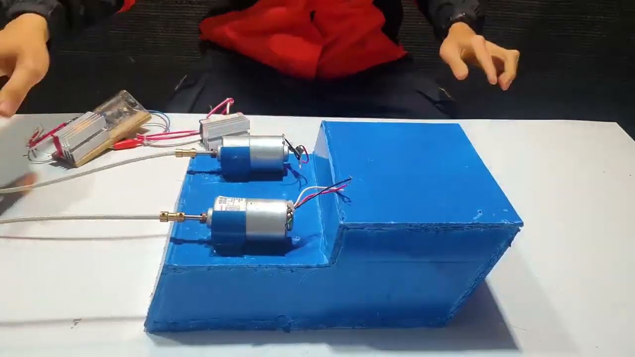 Free energy from a stream: How to generate electricity from two mini ...