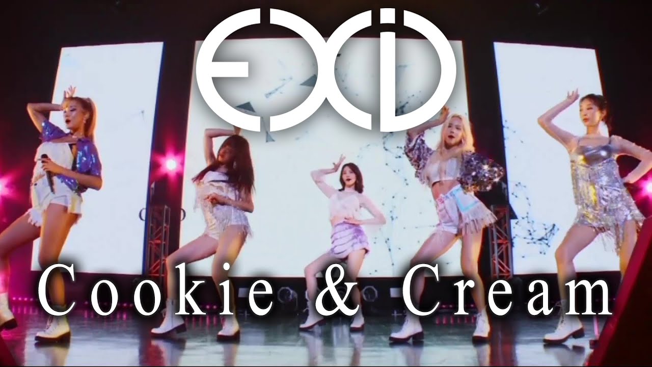 EXID - Cookie&Cream - Live version [Official] - YouTube