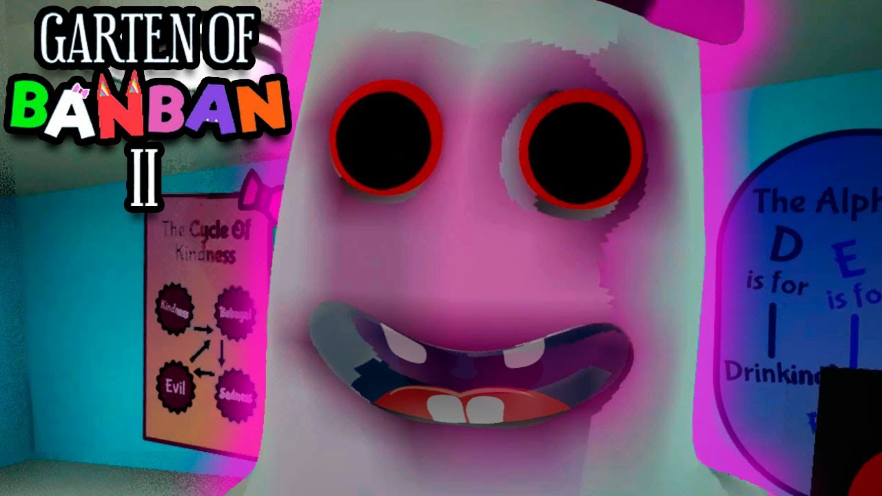 GARTEN OF BANBAN 2 ! NEW SCARY HORROR | TERRIBLE BANBALINA LESSON - YouTube