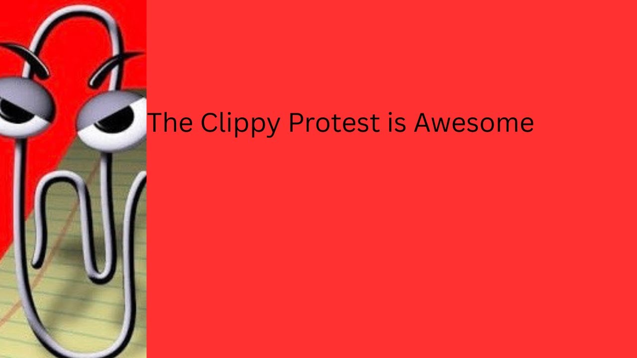 Use Clippy as your profile picture - YouTube