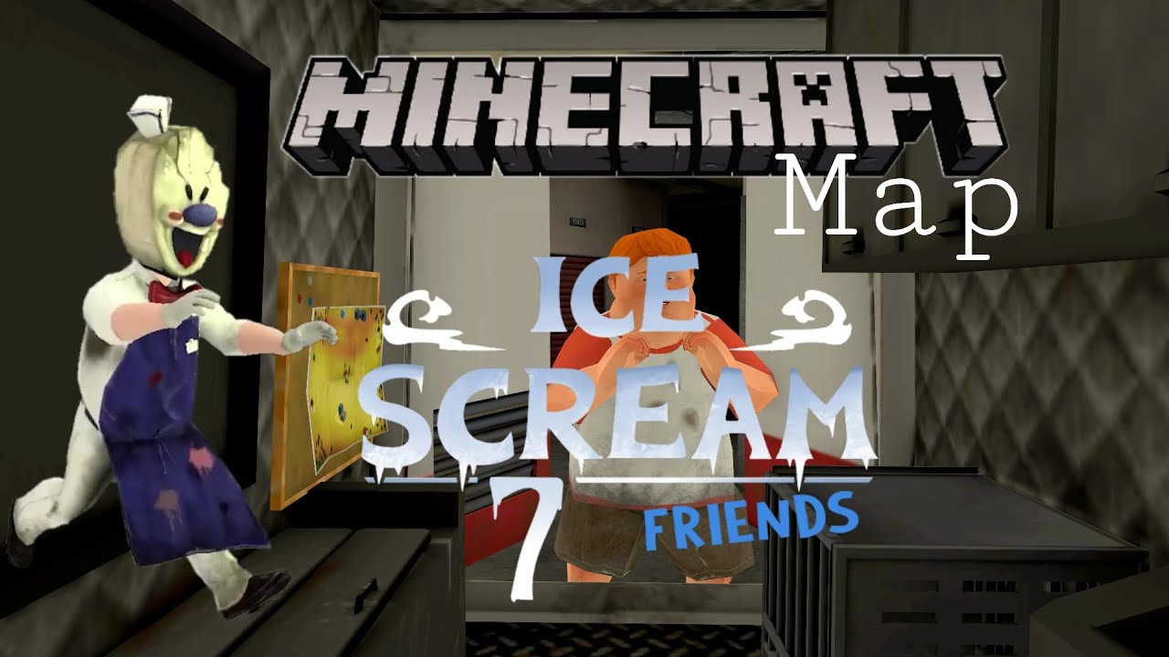 lce scream 7 minecraft map - YouTube