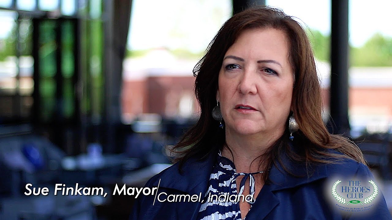 The Heroes Club - Carmel Mayor Sue Finkam - YouTube