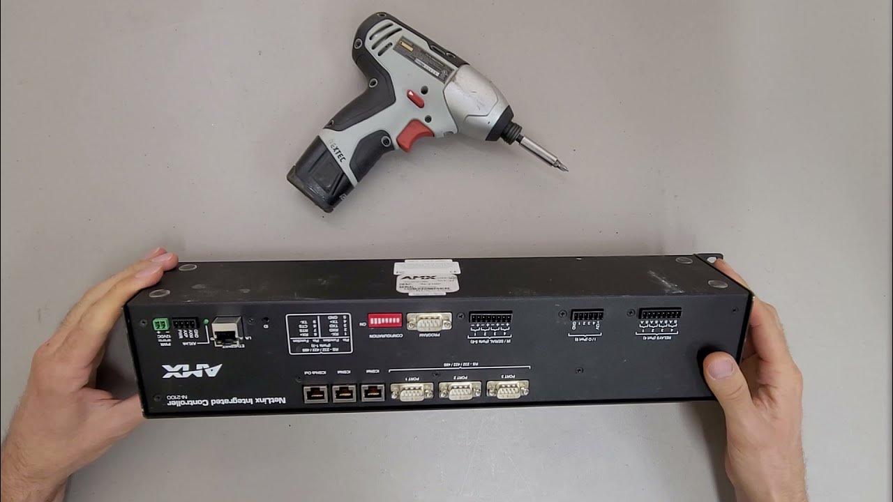 (Headphone Warning) AMX Netlink Integrated Controller NI-2100 #teardown ...