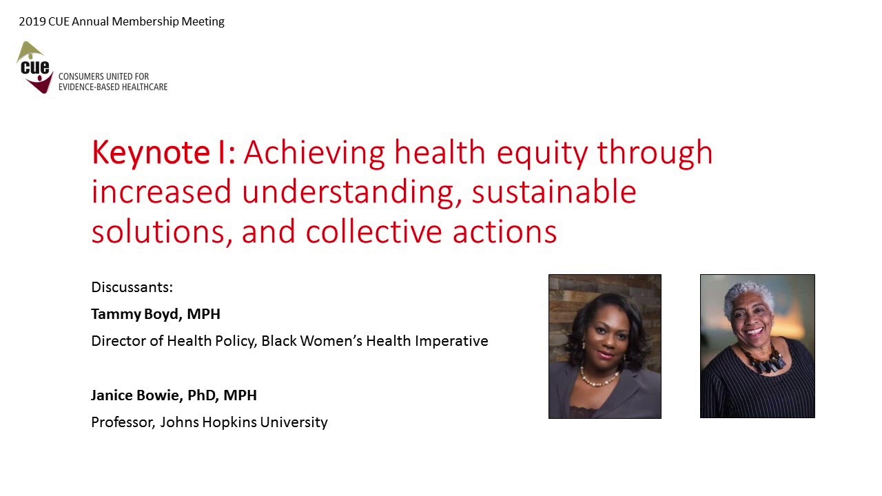 Keynote I discussants - Tammy Boyd and Janice Bowie - YouTube