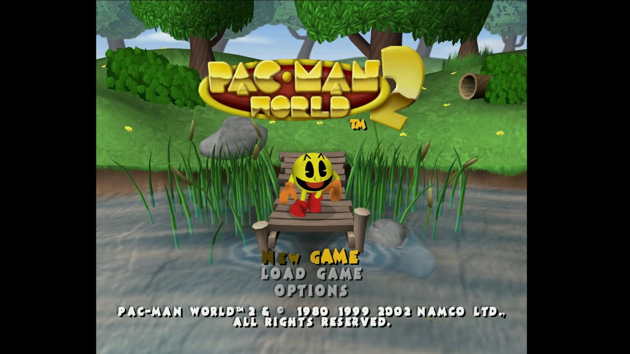 Pac-Man World 2 Menu With Beta Logo - YouTube