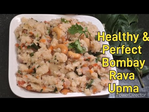Healthy and perfect Rava Upma/Uppitu recipe - YouTube