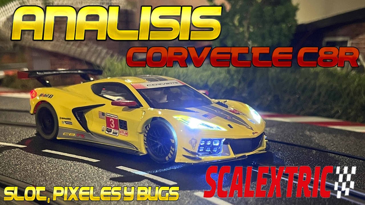 Análisis Corvette C8R Scalextric SCX - YouTube